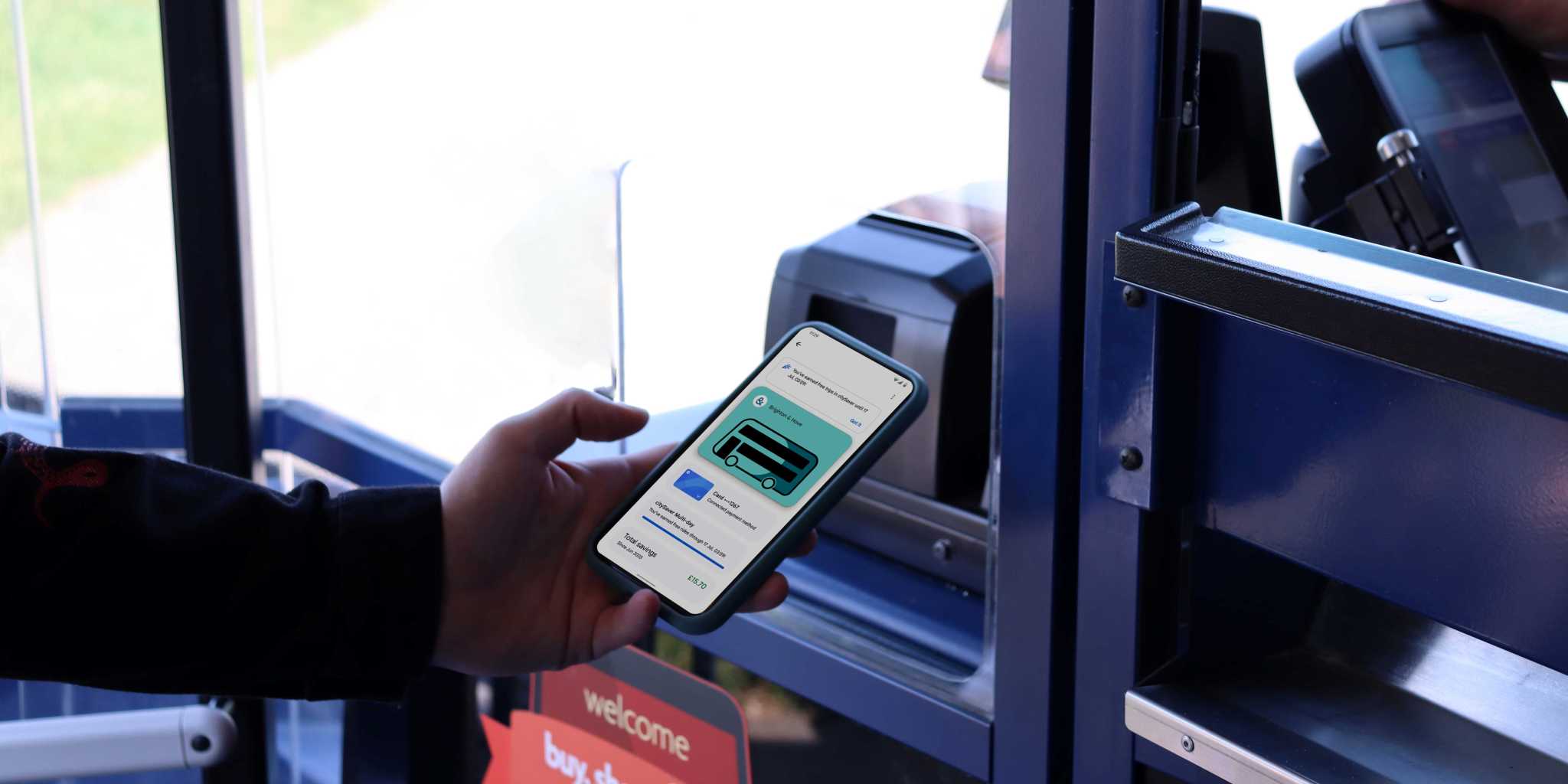 Google Wallet with Oxford Bus & Carousel - Carousel Buses